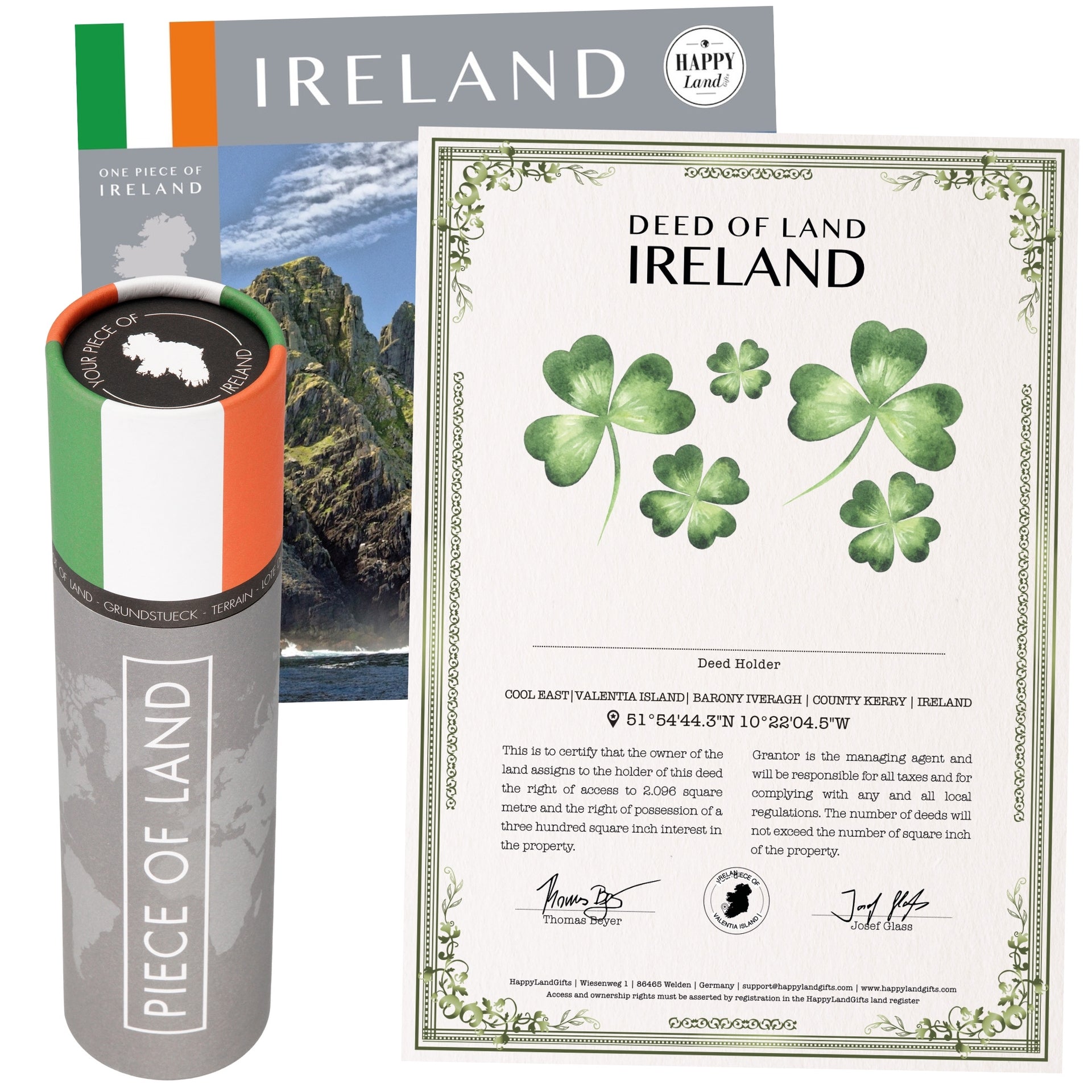 Echtes IRLAND Grundstück als Geschenk | HappyLandGifts